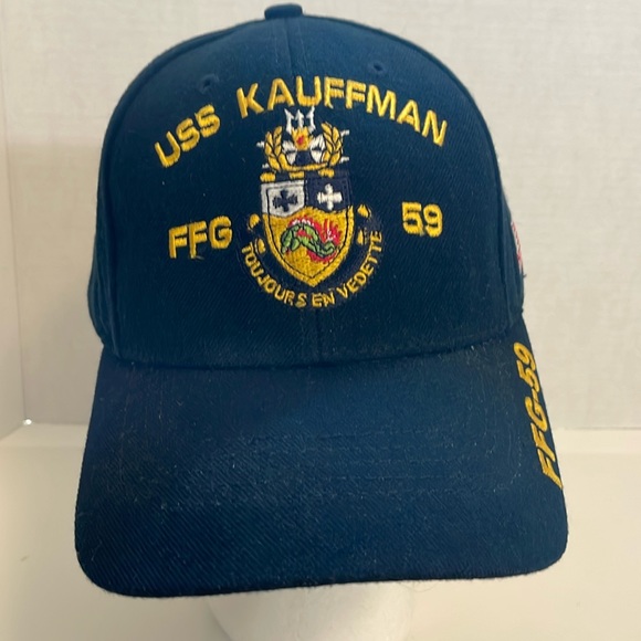 The Corps | Accessories | Uss Kauffman Ffg59 The Corps Baseball Hat Cap ...